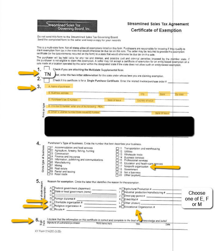 How do I know what Tax Forms I need for my tax-exempt status?